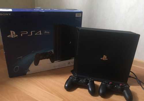 Sony PS4 Pro 1Tb CUH 7008B 2 геймпада Festima Ru Мониторинг