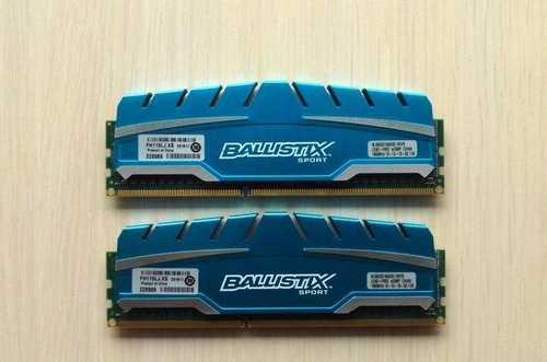 Crucial Ballistix Sport Ddr Mhz Gb X Gb Festima Ru