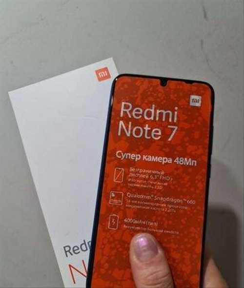 Смартфон Xiaomi Redmi Note 7 4 64GB Festima Ru частные объявления