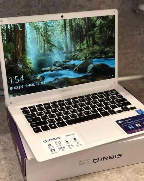 Irbis nb140 ssd/2,4Гг/full hd