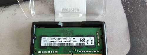 Оперативная память Hynix DDR4 4GB 2666MHz CL19
