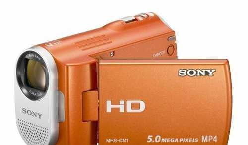 Sony MHS-CM1 HD Camcorder (Оранжевая)