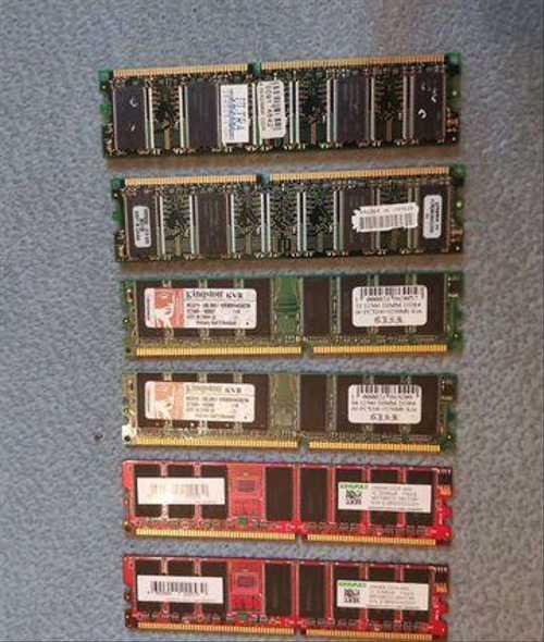 DDR 1 по 256 Mb