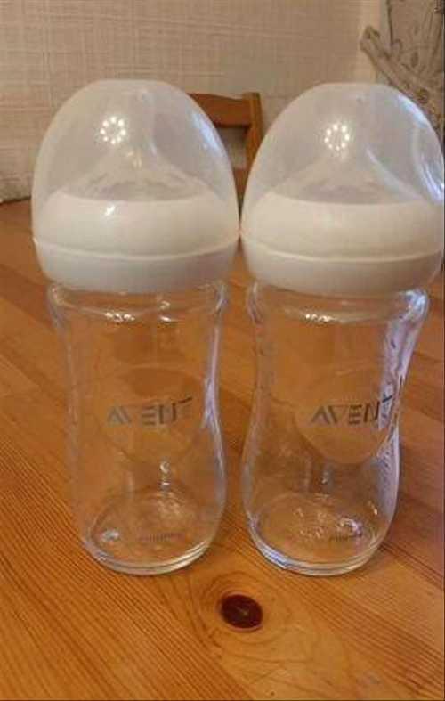 Бутылочки avent стекло