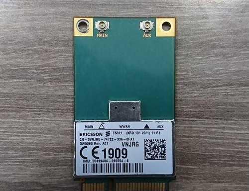 Модем 3g Ericsson F5321 (Dell DW5560)