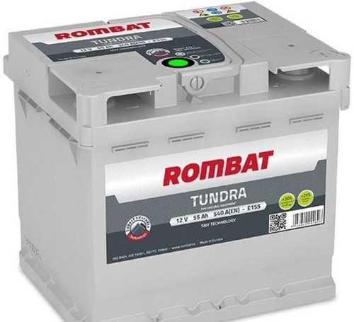 Аккумулятор Rombat E155 L1 55Ah Tundra R+