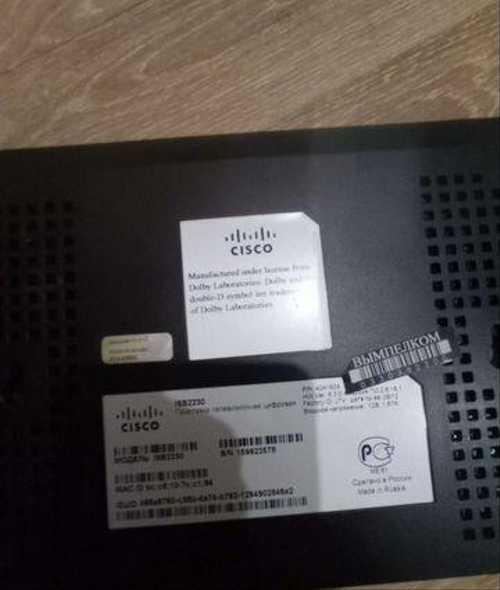 Cisco isb2230 прошивка для ростелеком