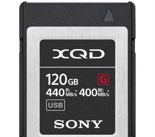 Sony 120Gb XQD G series 400/440 MB/s (QD-G120F)