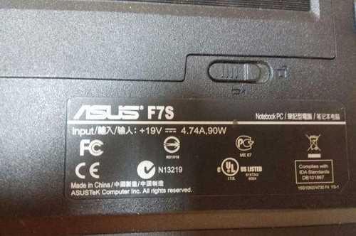 Как разобрать asus f7s