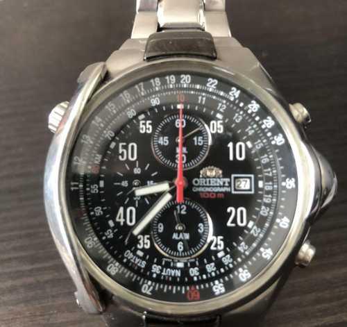 Часы orient chronograph