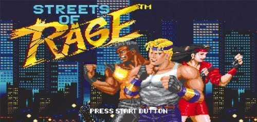 Bare Knuckle (sega, 16 бит) (русская версия)