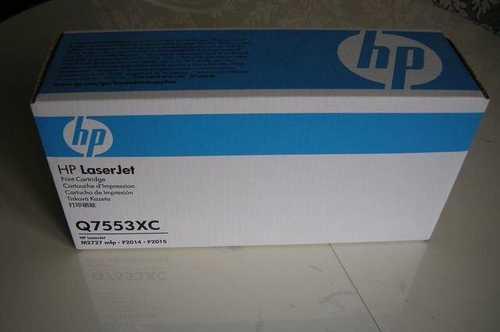 Картридж оригинальный HP Q7553XC
