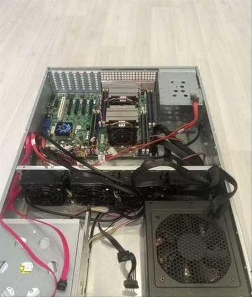 Сервер- 24 ядра, RAM- 96Gb