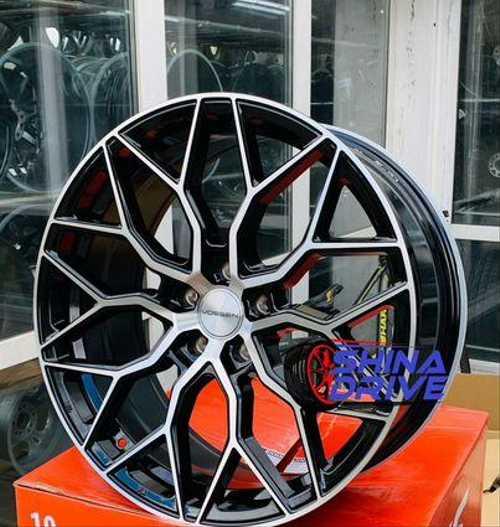 Диски Vossen HF2 style R19 5x114,3 Black Polished