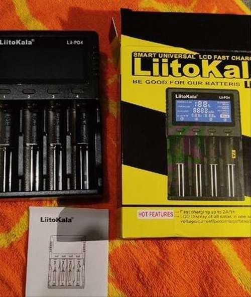 Зарядное устройство LiitoKala. PD4