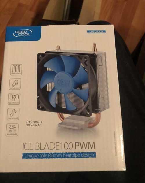 Кулер процеccорный deepcool iceblade 100 PWM новый
