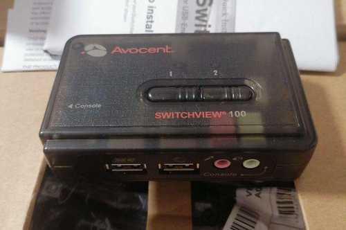 Kvm переключатель Avocent switch view