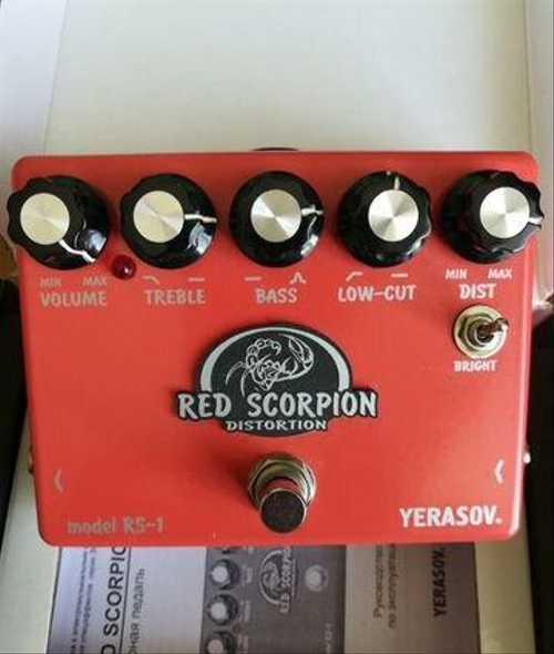 Педаль yerasov Red Scorpion