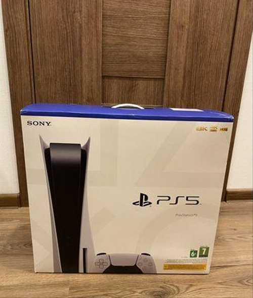 Sony PlayStation 5 с дисководом + Пульт, новое