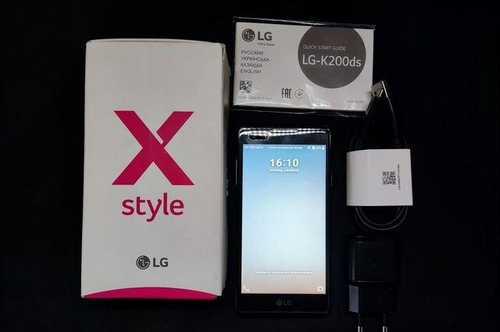 LG X Style Titan Black