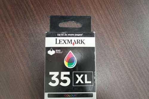 Картридж Lexmark №35XL (18C0035E) (оригинал)