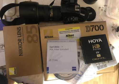 Продаю фотоаппарат Nikon D700 два объектива и два