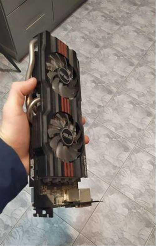 Продаю видеокарту Asus Radeon HD 7870 HD7870-DC2-2