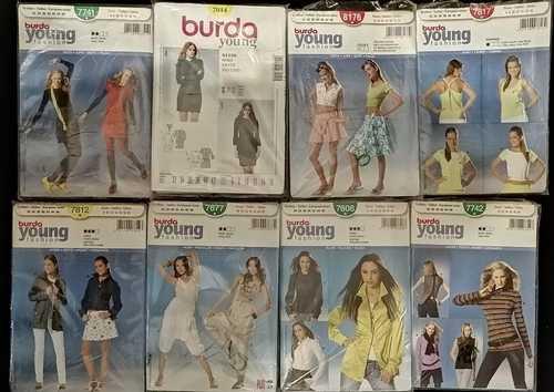 Выкройки швейные Burda