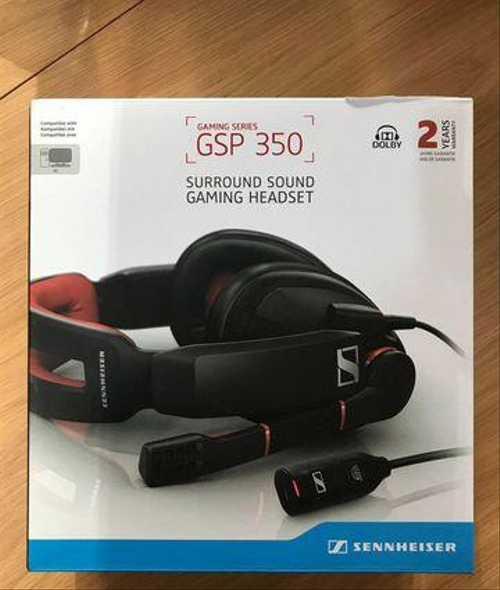 Игровая гарнитура/ наушники Sennheiser GSP 350