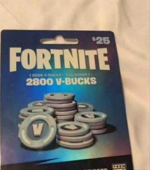 2800 vbucks fortnite