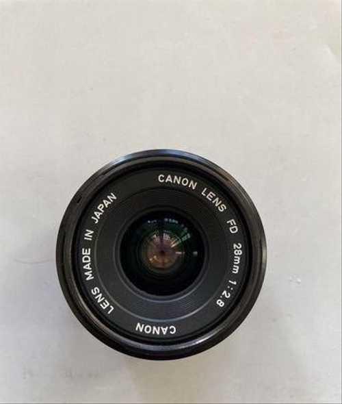 Canon FD 28mm 2.8