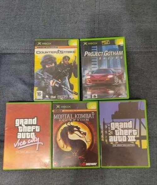 Комплект редких лицензионных игр для Xbox Original