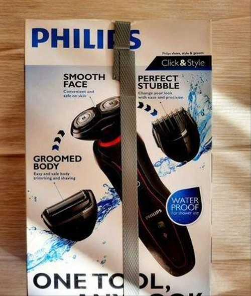 Новая электробритва Philips Click&Style YS534/17