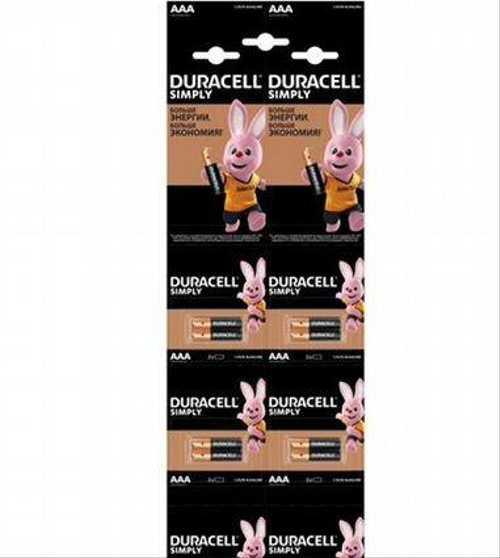 Батарейка Duracell LR6 LR3 BL12 отрывной оптом