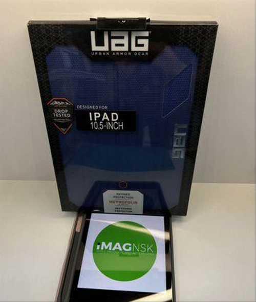Чехол UAG Metropolis для iPad 10,5", синий