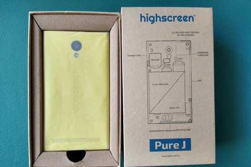 Смартфон Highscreen Pure J