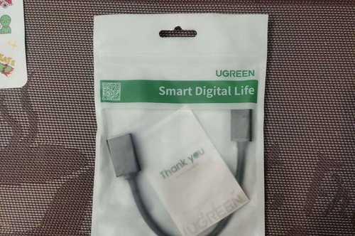 Кабель Ugreen mini hdmi male на hdmi female новый