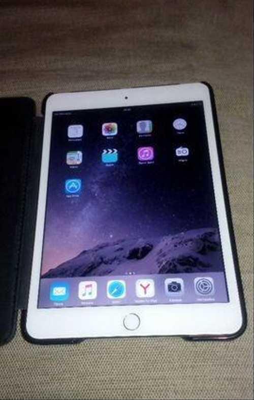 iPad Mini 3 16 Гб wi-fi + sim Состояние Нового