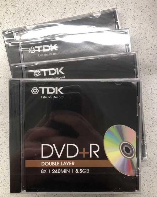 Болванка TDK+R double layer 8,5gb Verbatim