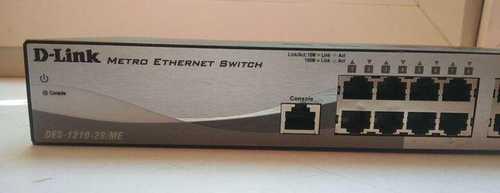 Коммутатор Dlink DES-1210-28XS/ME