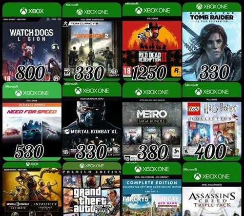 Игры на Xbox. xbox series
