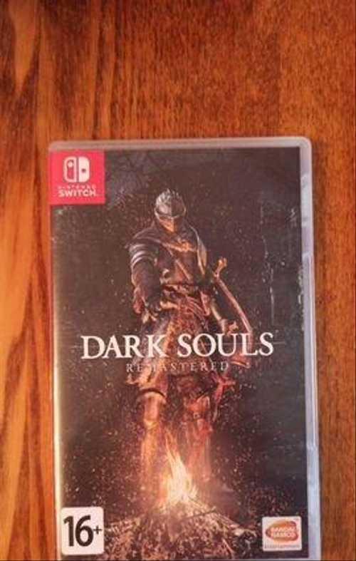 Картридж с коробкой Dark Souls Remastered