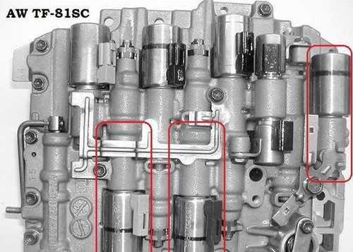 Гидроблок АКПП Aisin Warner AW TF- 81SC (AF21)