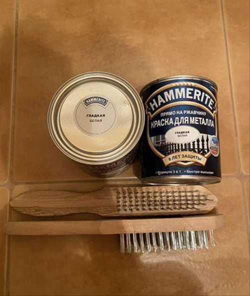 Краска по металлу Hammerite