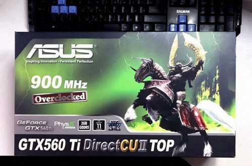 Asus GTX560 Ti 2GB gddr5 DirectCU2 TOP