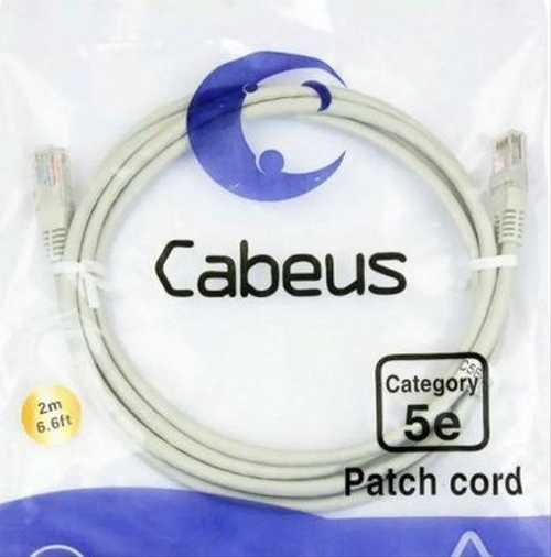 Патч-корд cabeus PC-UTP-RJ45-Cat.5e-2M-lszh 15 шт