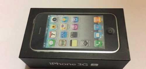 iPhone 3G S 16GB чёрный в упаковке