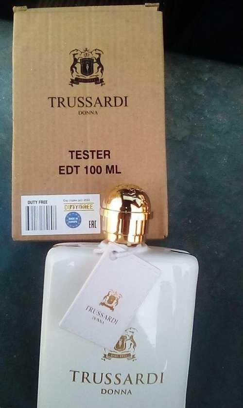 Trussardi donna 100ml 3.4fl tester original