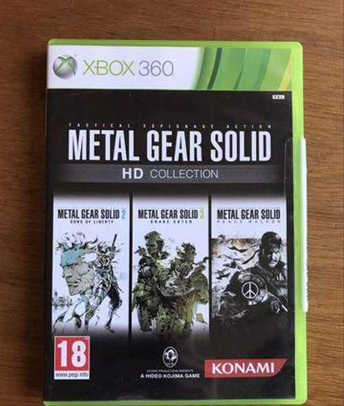 Metal Gear Solid HD Collection Xbox 360