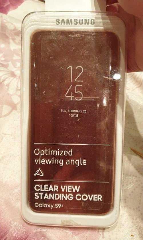 Чехол Clear View Samsung Galaxy S9+